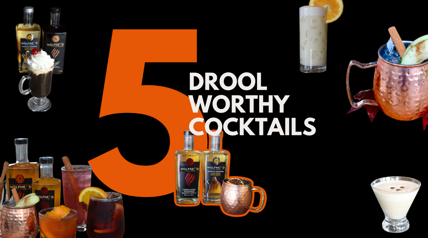 5 of THE BEST Cocktails – Wolfhead Distillery